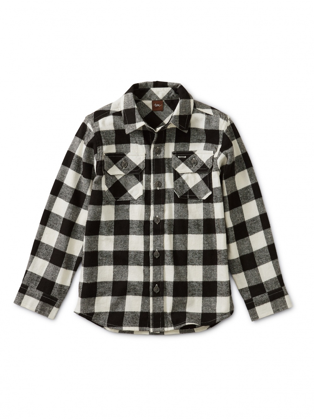 Flannel Button Up Shirt | Tea Collection