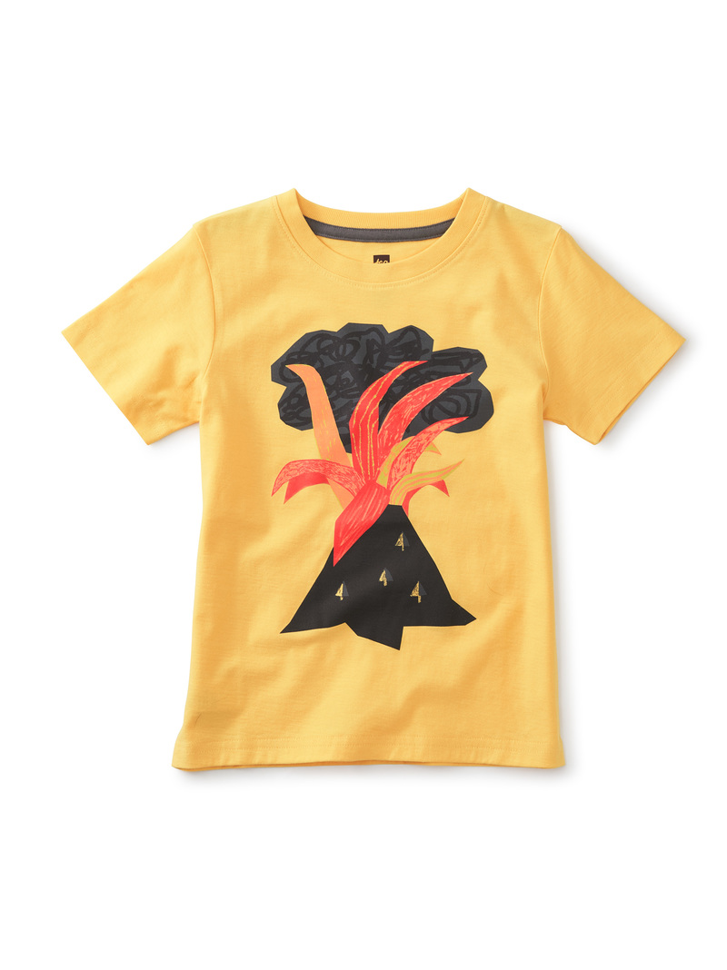 Volcano Graphic Tee | Tea Collection