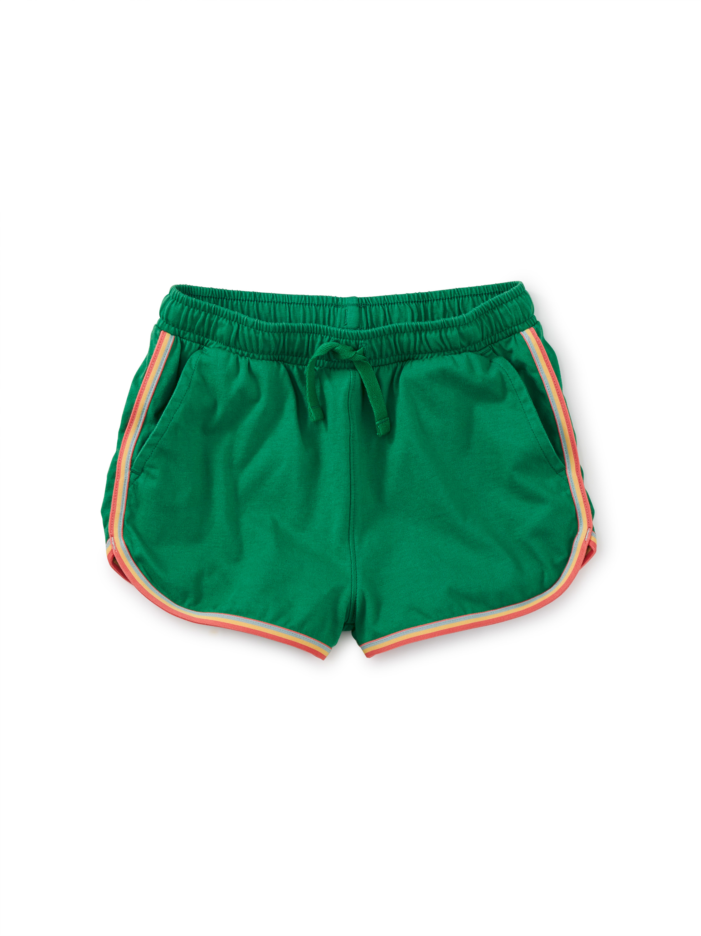 Rainbow Binding Track Shorts | Tea Collection