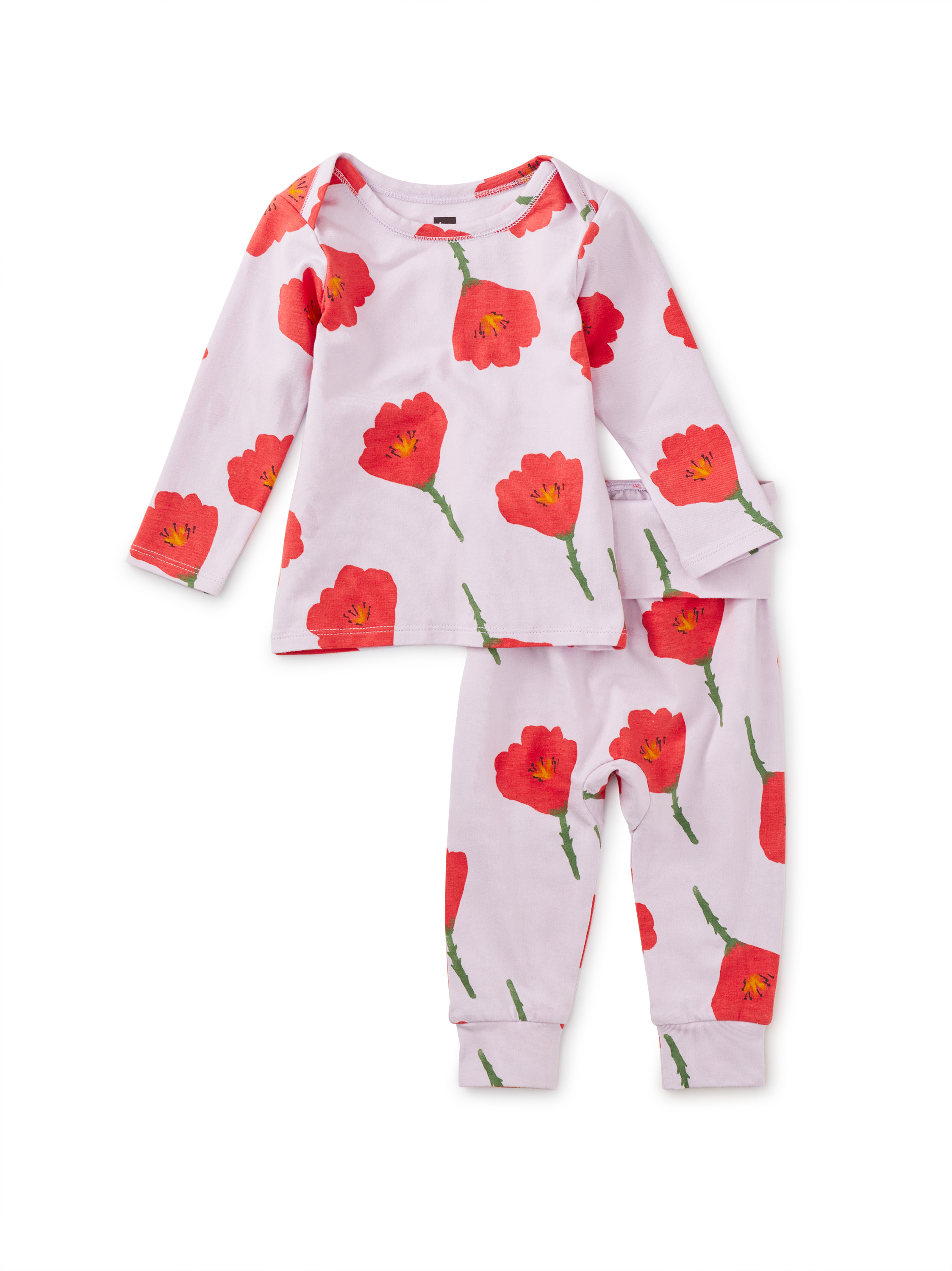 Baby Lap Shoulder Top Set | Tea Collection