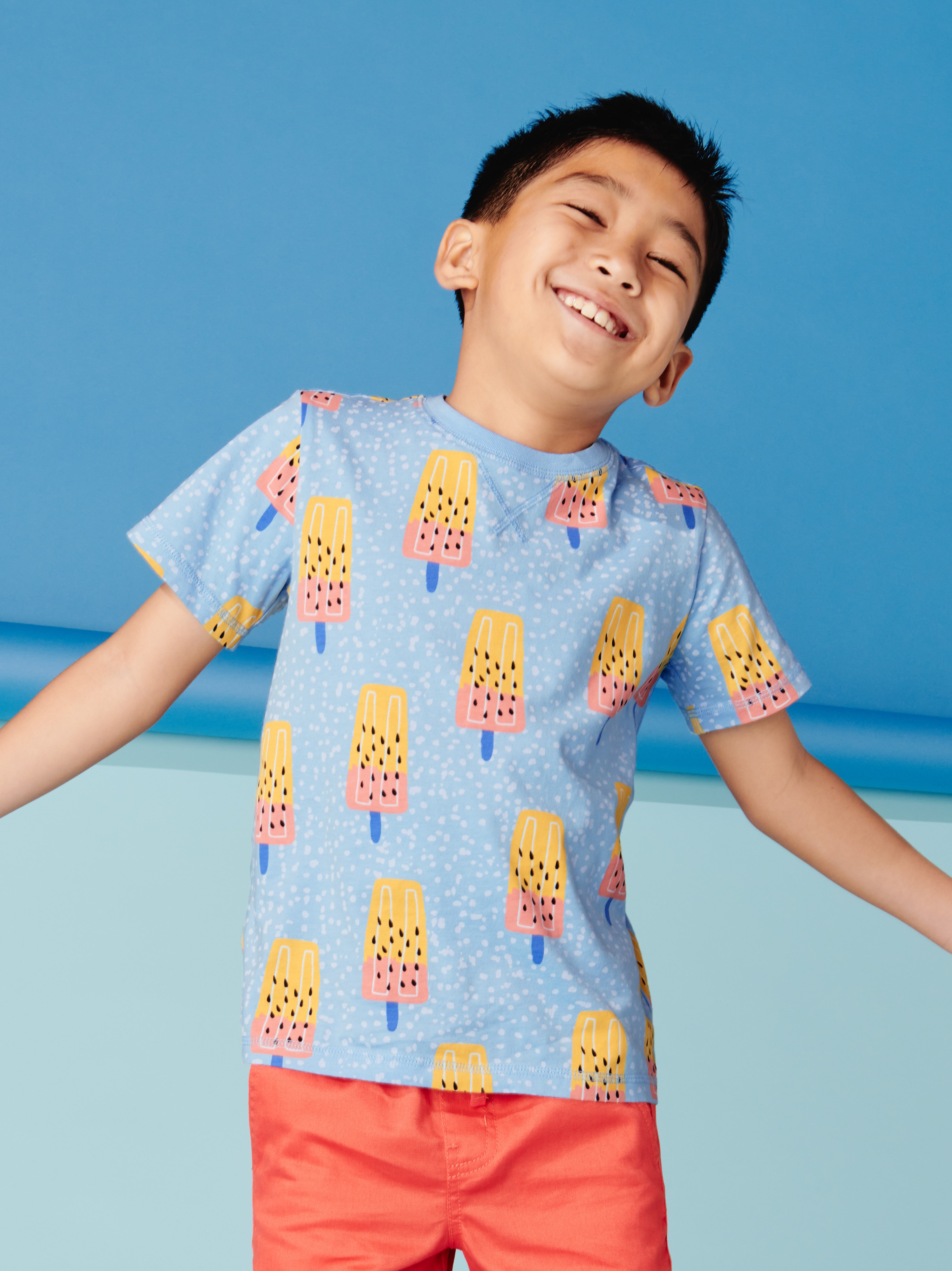 Tropical Popsicle Printed Tee | Tea Collection