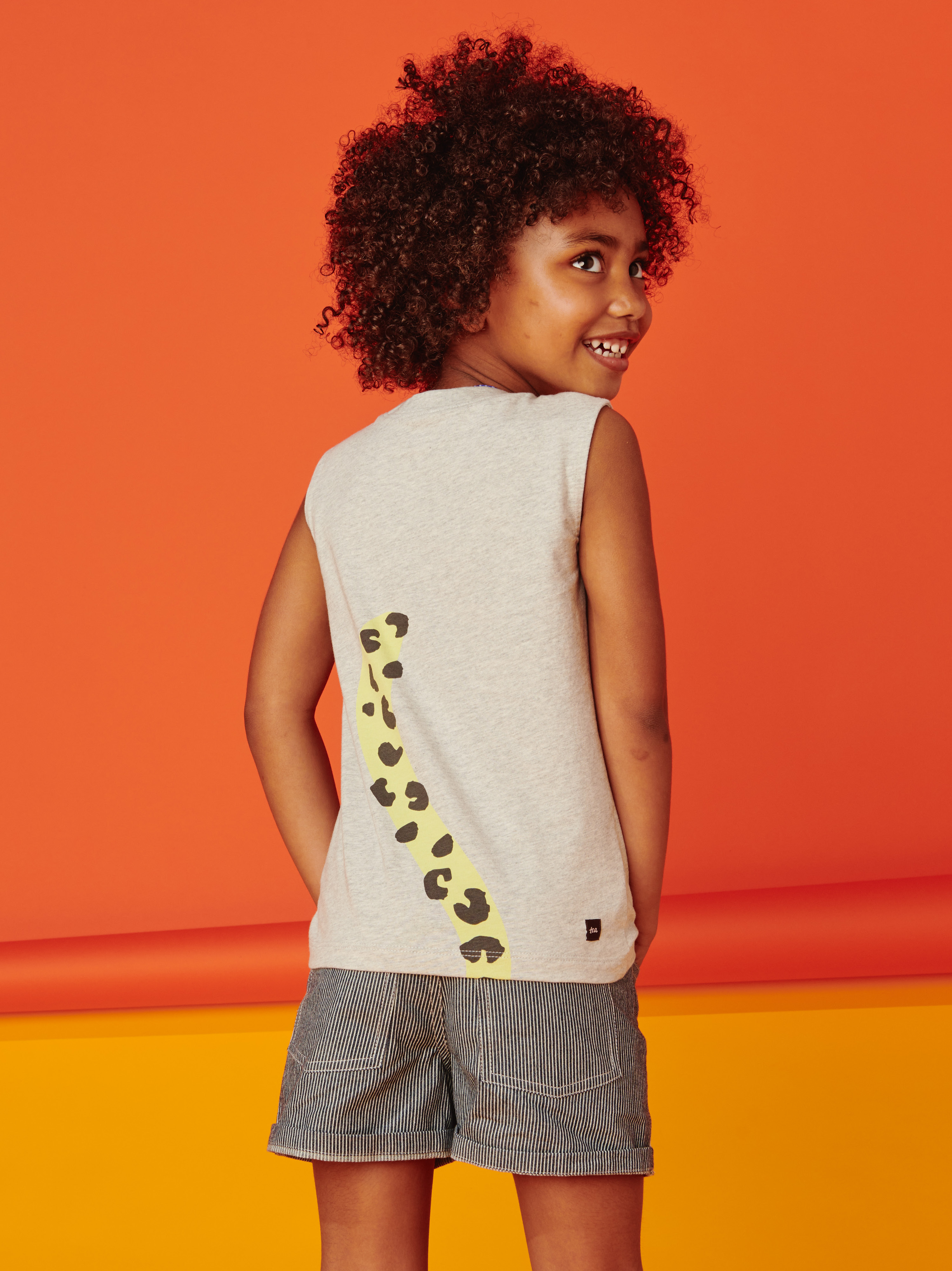 Large Leopard Tank Top | Tea Collection