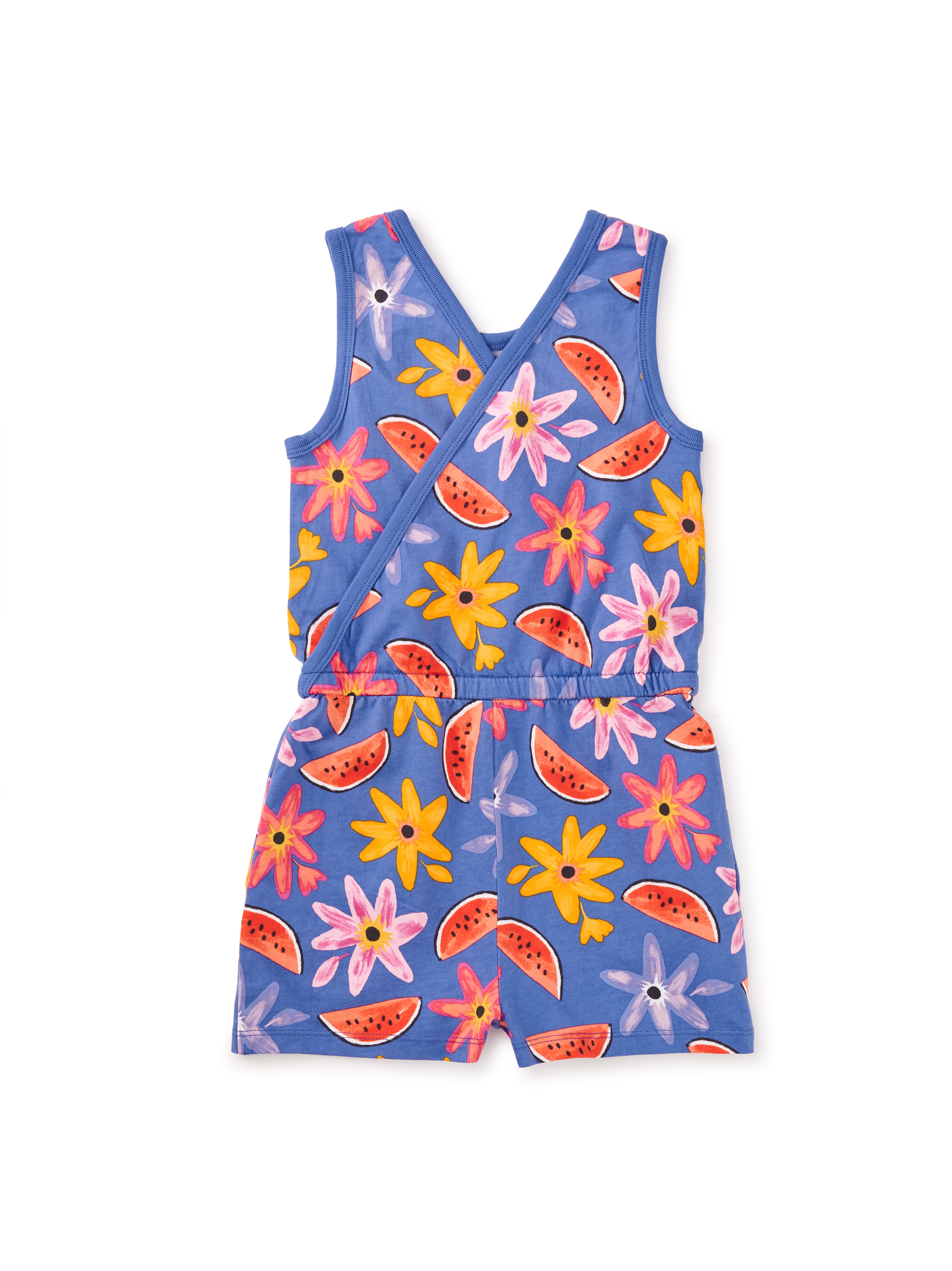 Reversible Wrap Romper | Tea Collection