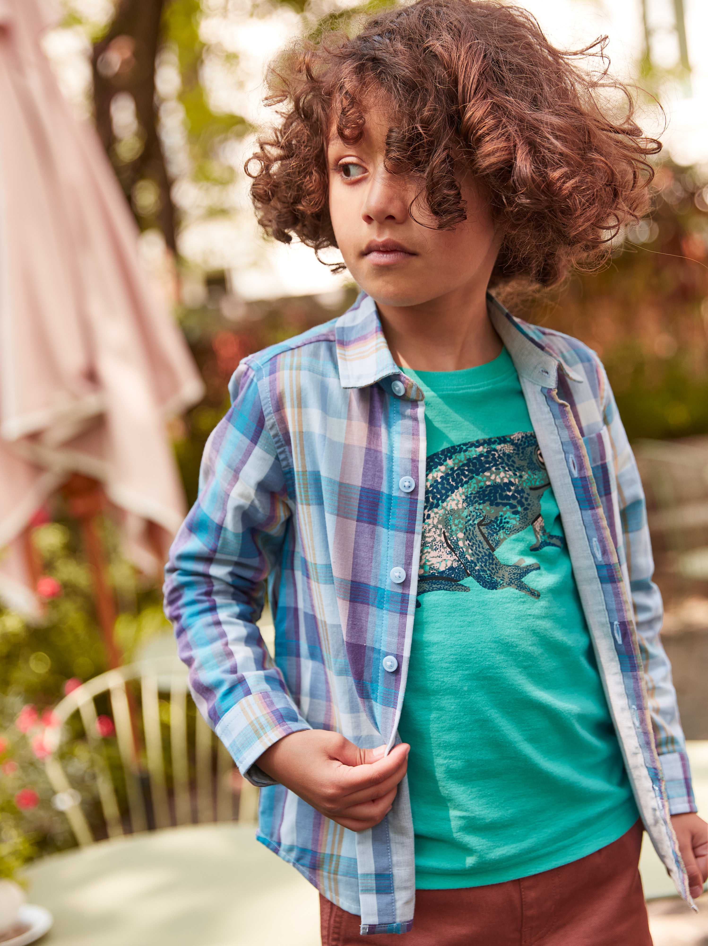 Colorful Toad Graphic Tee | Tea Collection