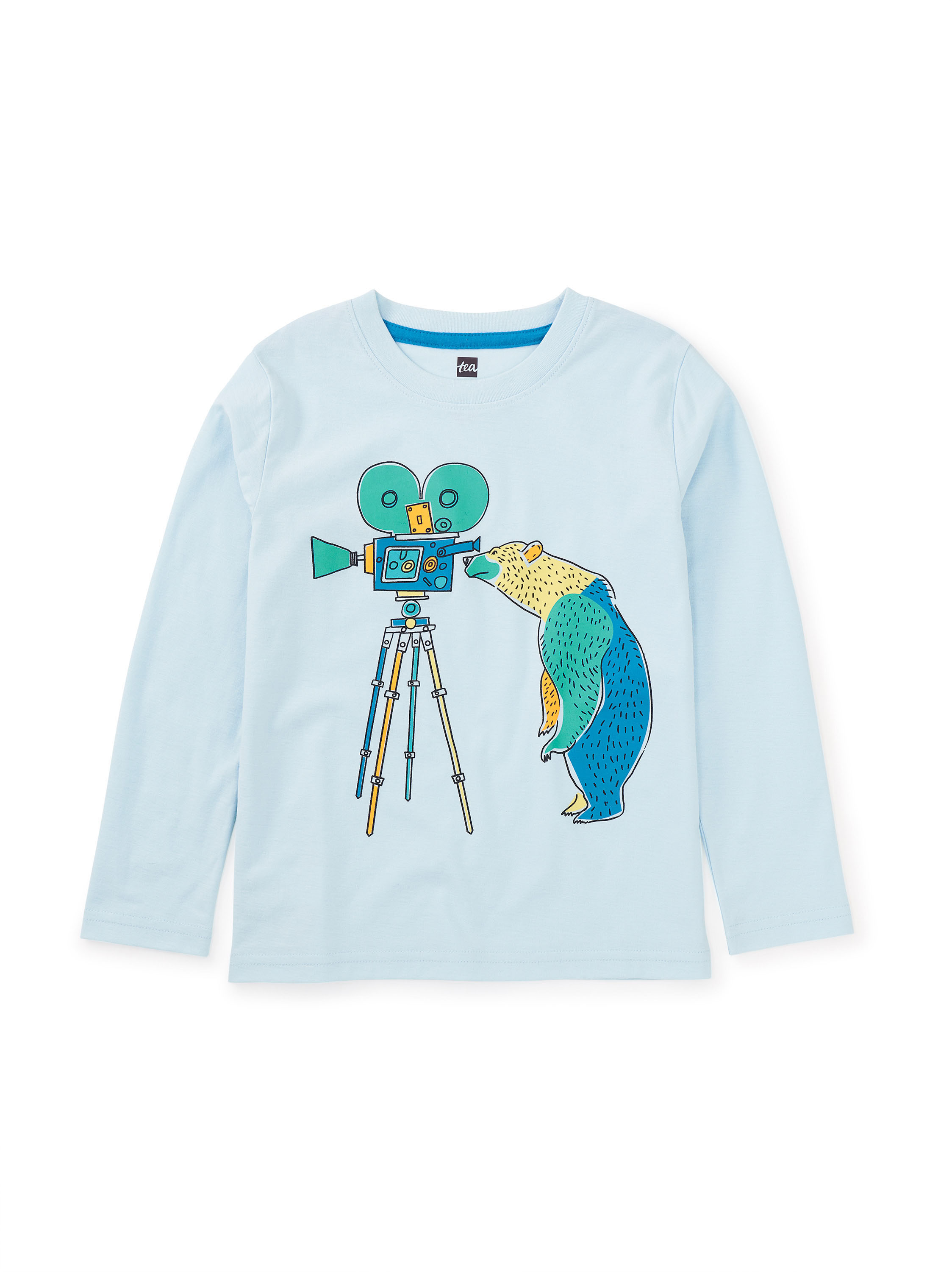 Camera Bear Graphic Tee | Tea Collection