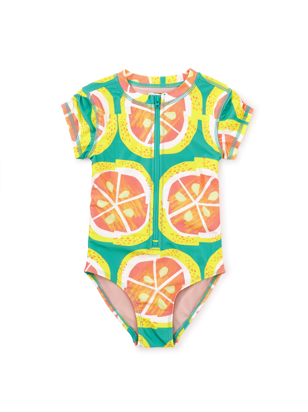 Rash Guard One-Piece Swimsuit | Tea Collection