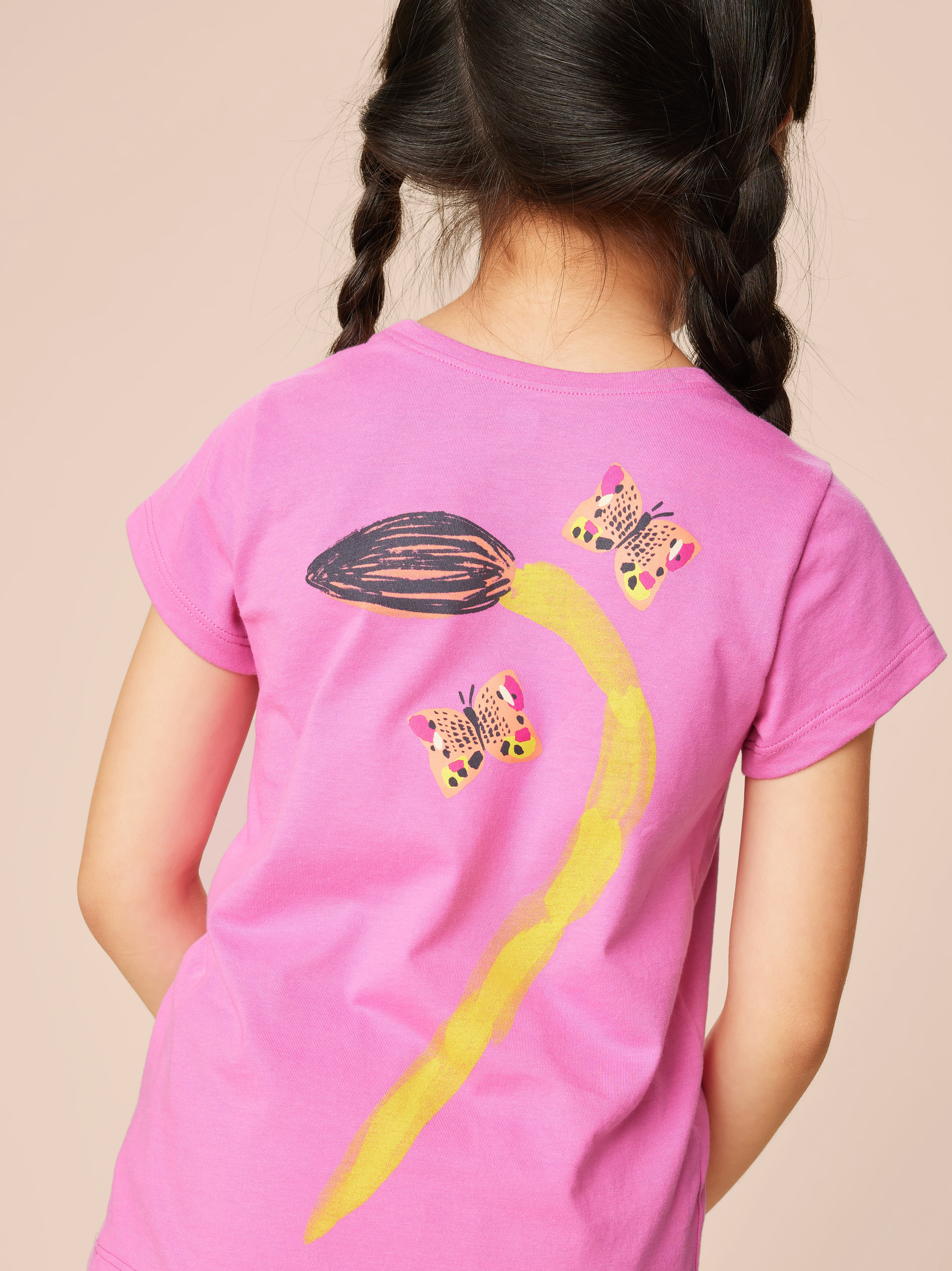 Lion Double-Sided Graphic Tee | Tea Collection