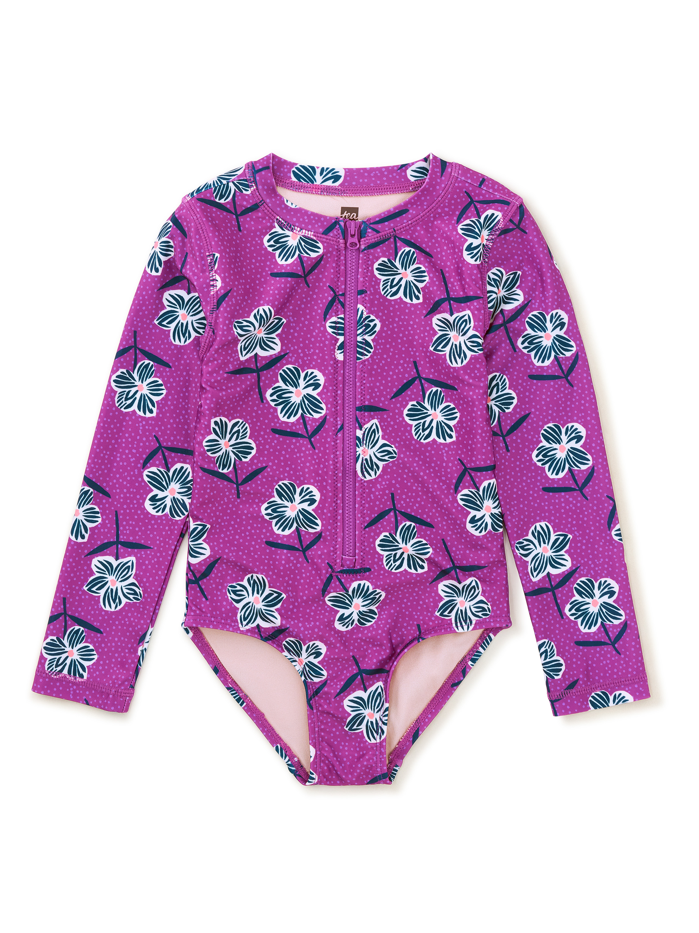 Long Sleeve One-Piece Swimsuit | Tea Collection